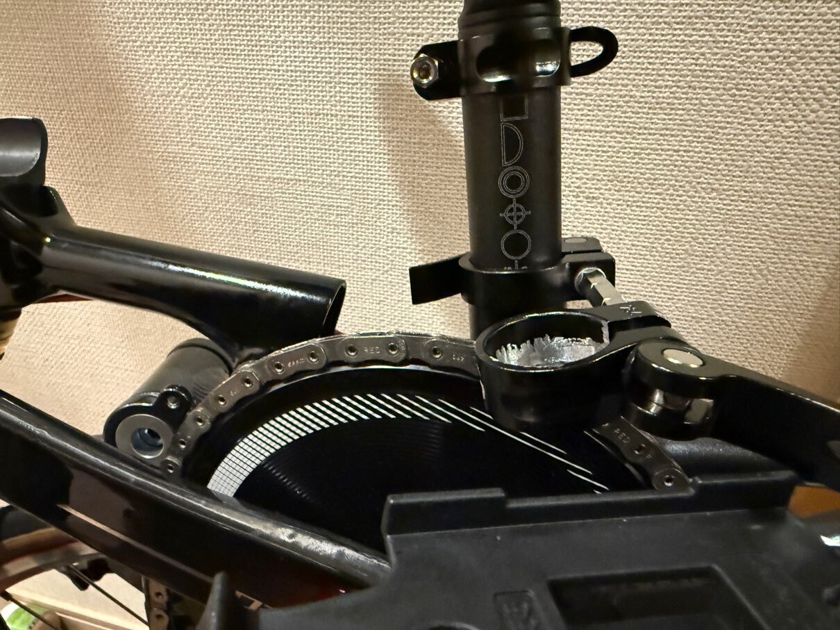 カラクルSのハンドル固定ブラケット、ほぼ完成です: じゃいのすけ日記